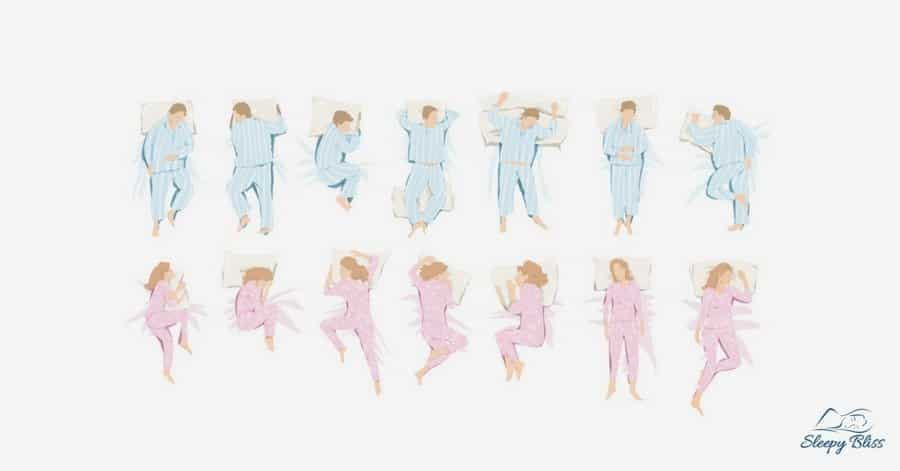 The Best (And Worst) Sleeping Positions - Sleepy Bliss